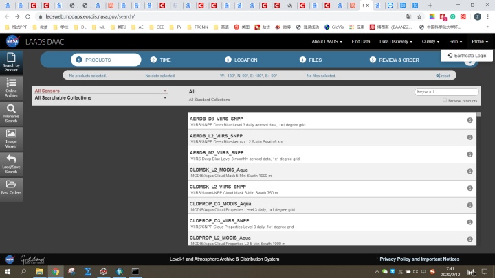 nasa注册_python脚本在NASA批量下载modis数据-CSDN博客
