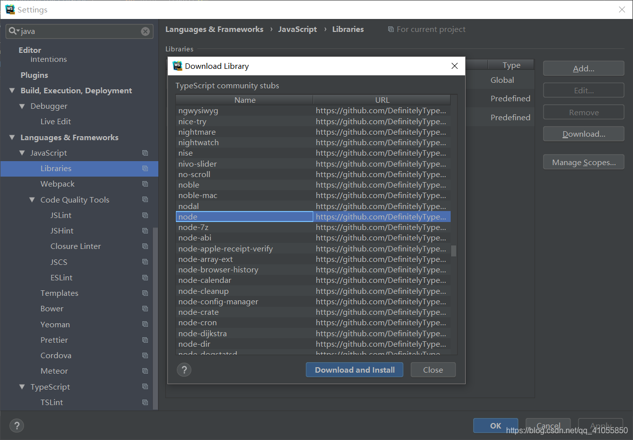 解决Webstorm中Nodejs没有代码智能提示问题，Coding assistance for Node.js不能勾选也没事_为什么使用crypto-js库没有智能提示-CSDN博客