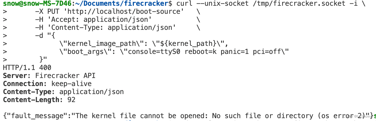 配置firecracker流程即踩坑记录_github firecracker-CSDN博客