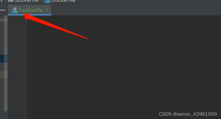 IDEA创建Dockerfile-CSDN博客