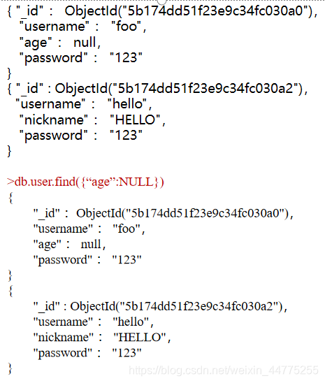 Mongodb 的 Find、游标dbfind Csdn博客 