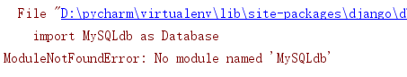 关于django连接mysql报错Error loading MySQLdb module的问题_error loadin pyodbc ...