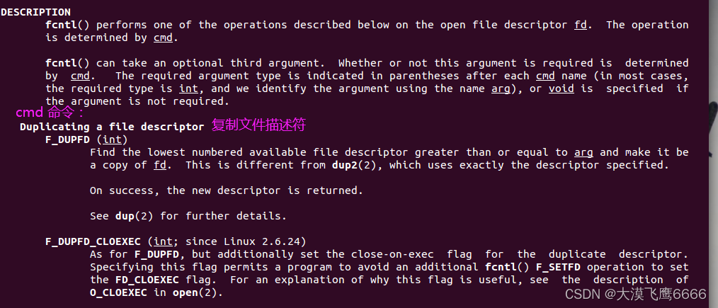 3113fcntl函数介绍 Csdn博客 