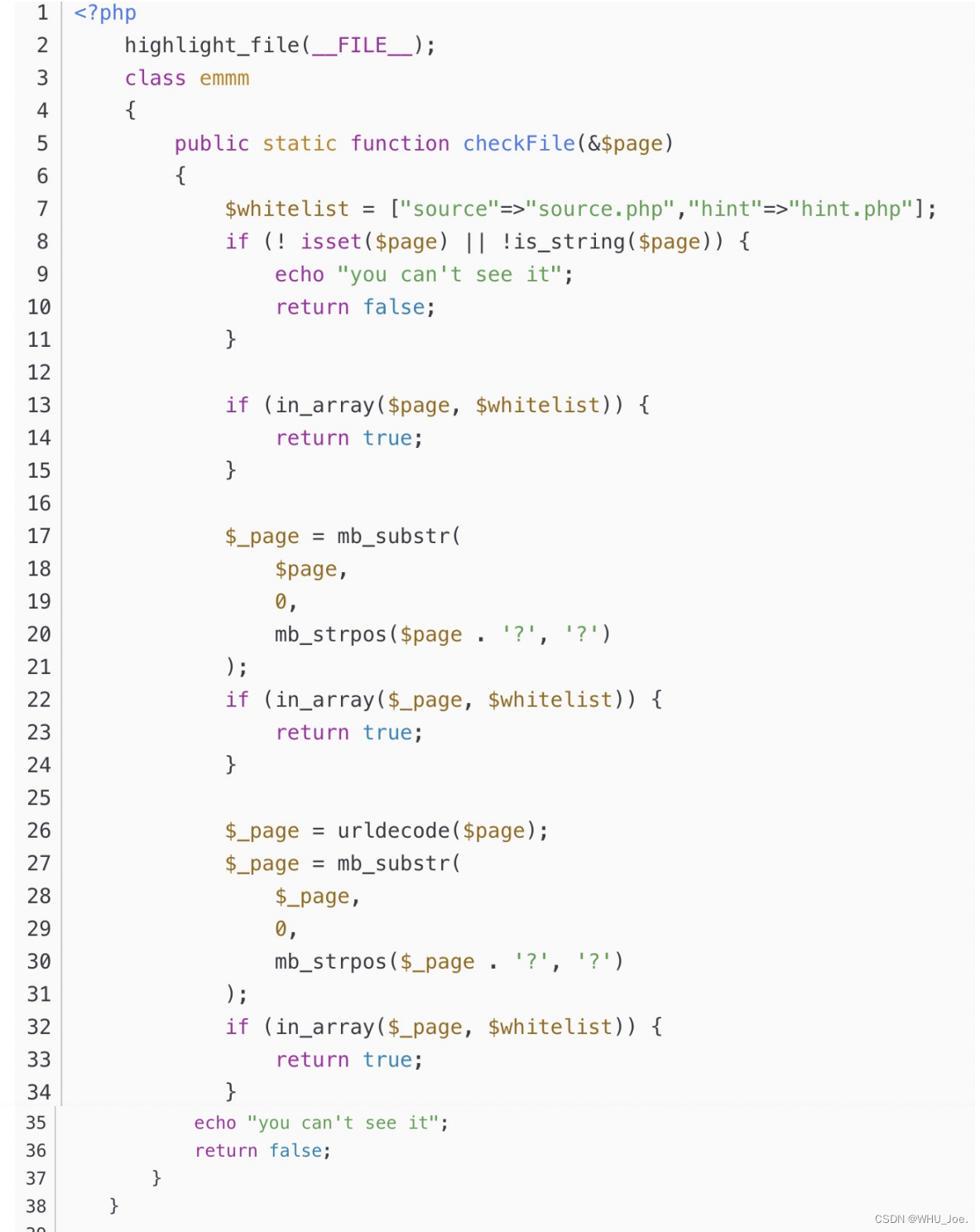 [HCTF 2018]WarmUp-CSDN博客