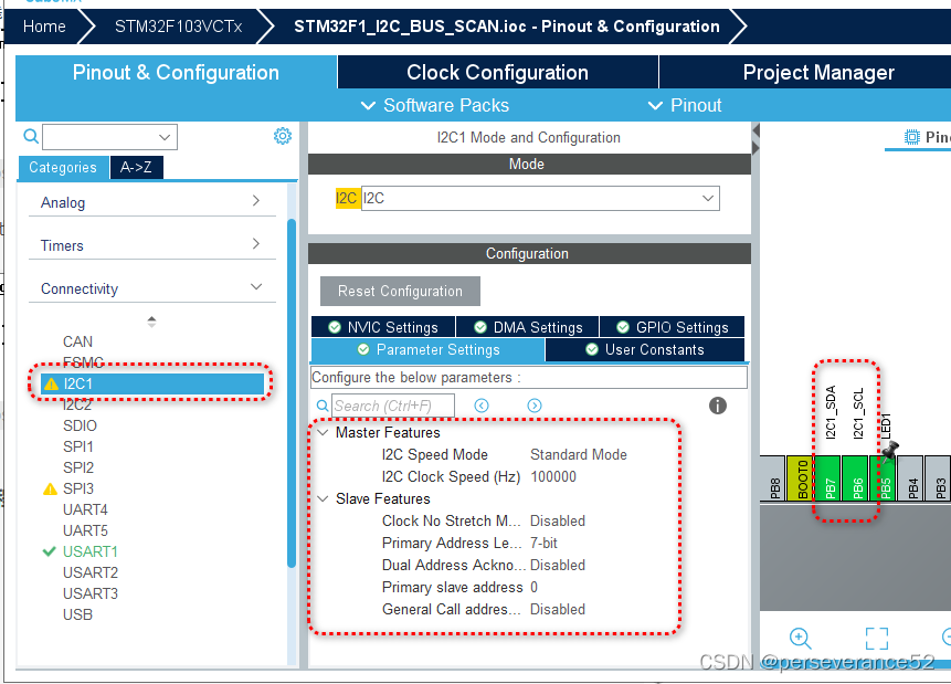 HAL STM32F1硬件I2C扫描从设备地址_stm32 i2c地址扫描-CSDN博客