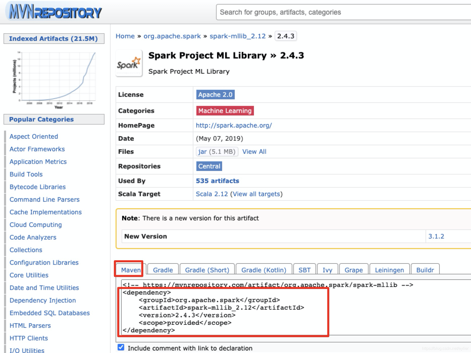 spark使用MLlib时pom.xml的配置_spark mllib pom-CSDN博客