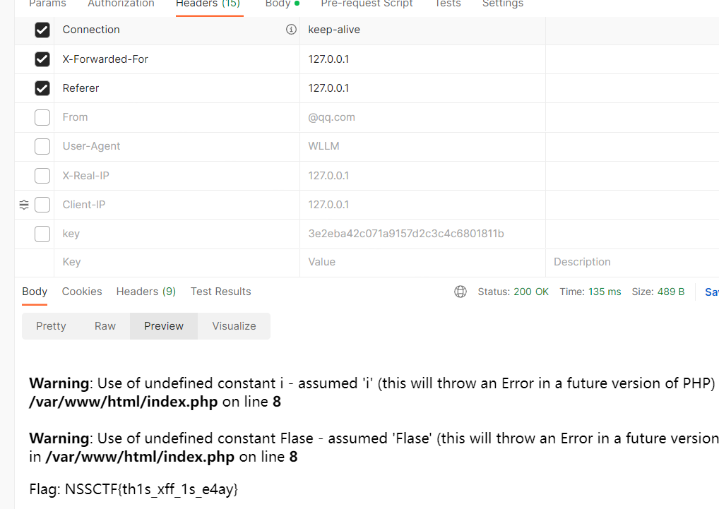 NSS [SWPUCTF 2022 新生赛]xff-CSDN博客