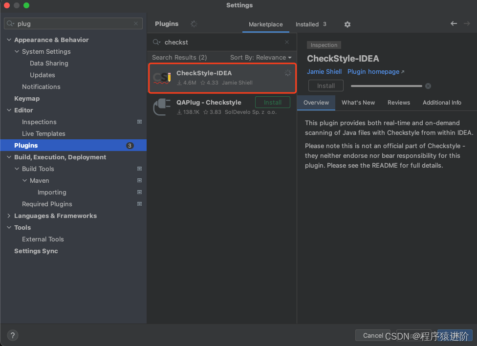 CheckStyle静态样式之道_checkstyle.xml-CSDN博客