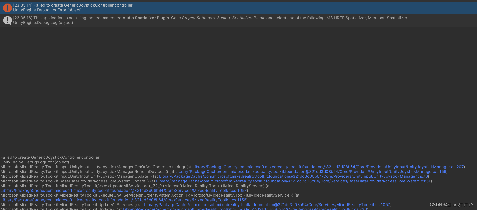 Unity And Mrtk 常见问题you Are Trying To Read Input Using The Unityengine Csdn博客 
