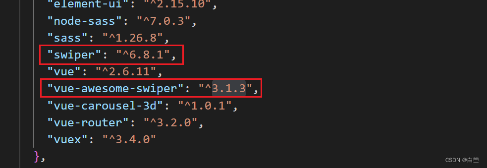 关于Swiper和vue-awesome-swiper的用法_npm install swiper vue-awesome-swiper --save-CSDN博客