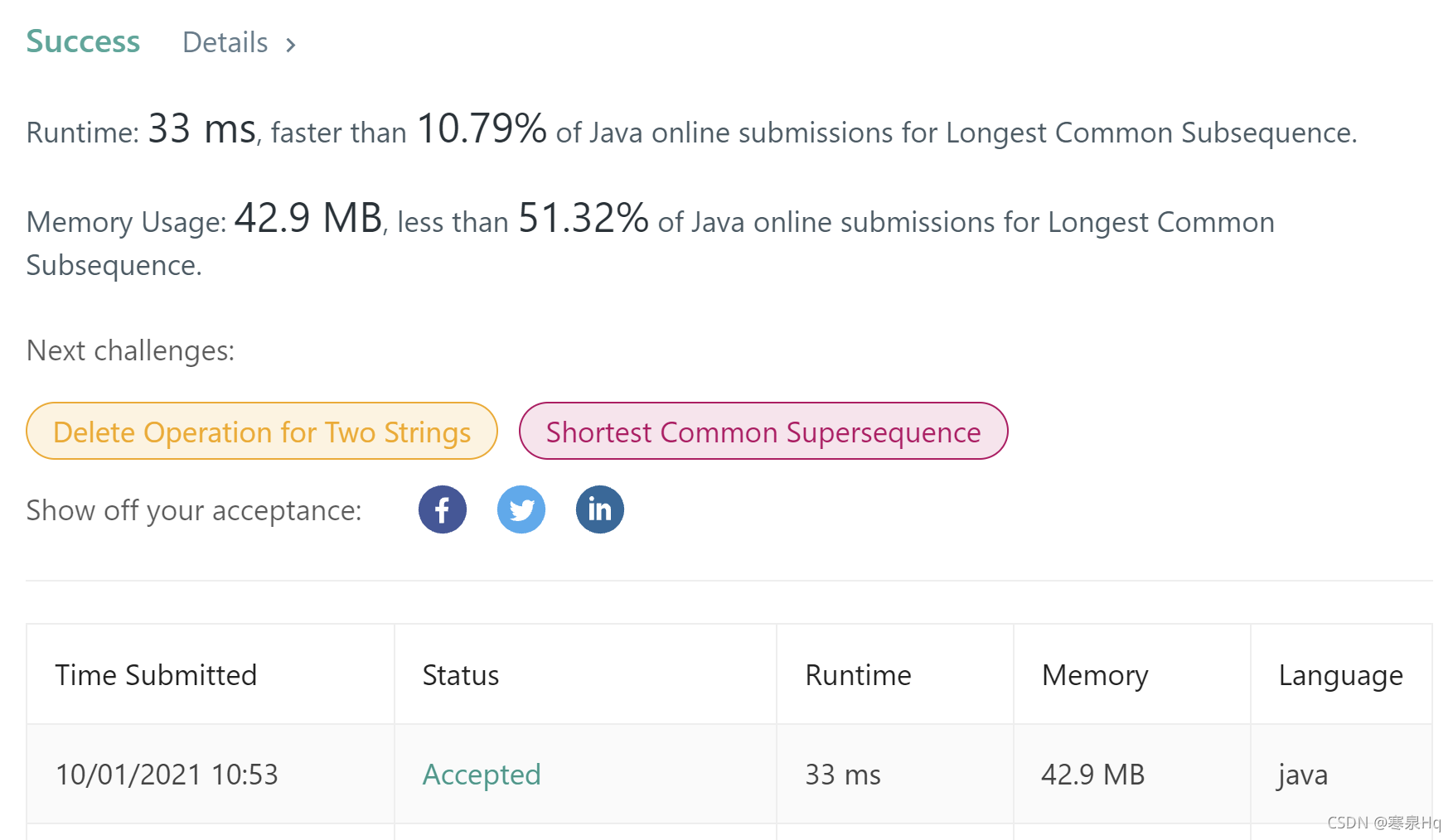 leetcode 1143. Longest Common Subsequence | 1143. 最长公共子序列（动态规划，暴力递归-＞傻缓存-＞dp）-CSDN博客