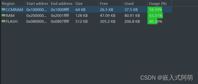 STM32CUBE IDE 使用F407的CCMRAM_stm32 ccmram-CSDN博客
