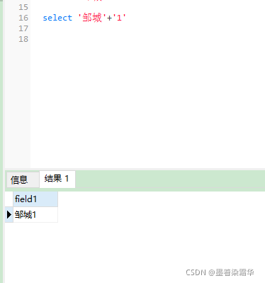 Sqlserver 数值类型与字符串类型相加、合计_sqlserver decimal 和 varchar相加-CSDN博客