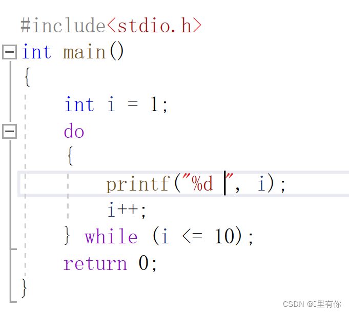 C语言中三种循环语句（while，for，do-whlie）的用法及区别_while循环语句用法-CSDN博客