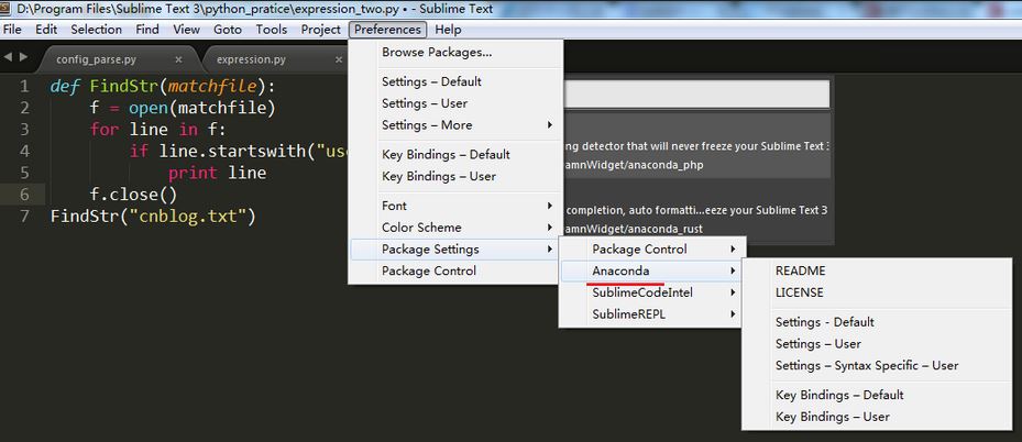 linux sublime3 插件安装插件,Ubuntu16.04下安装sublime text3并配置anaconda插件-CSDN博客