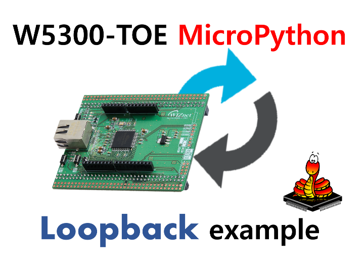 WIZnet W5300-TOE 环回服务器 (micropython)_ethernet w5300引脚-CSDN博客