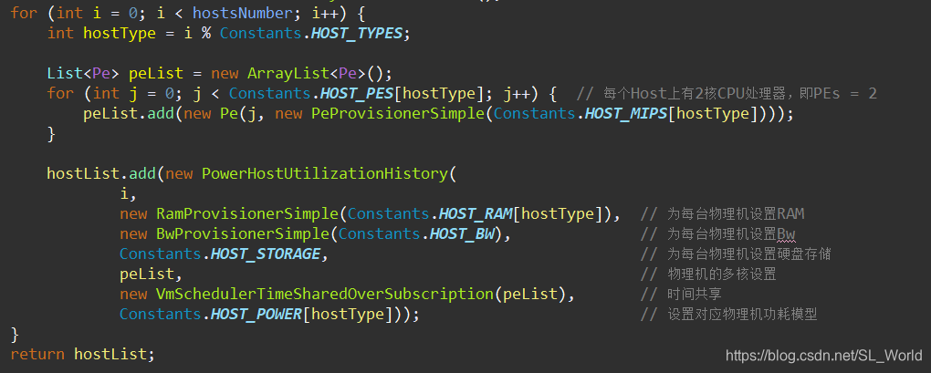 CloudSim 4.0源码阅读笔记(功耗实例)_planetlab数据集-CSDN博客