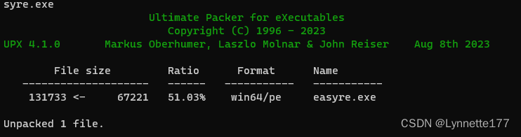 攻防世界：easyre-xctf-CSDN博客