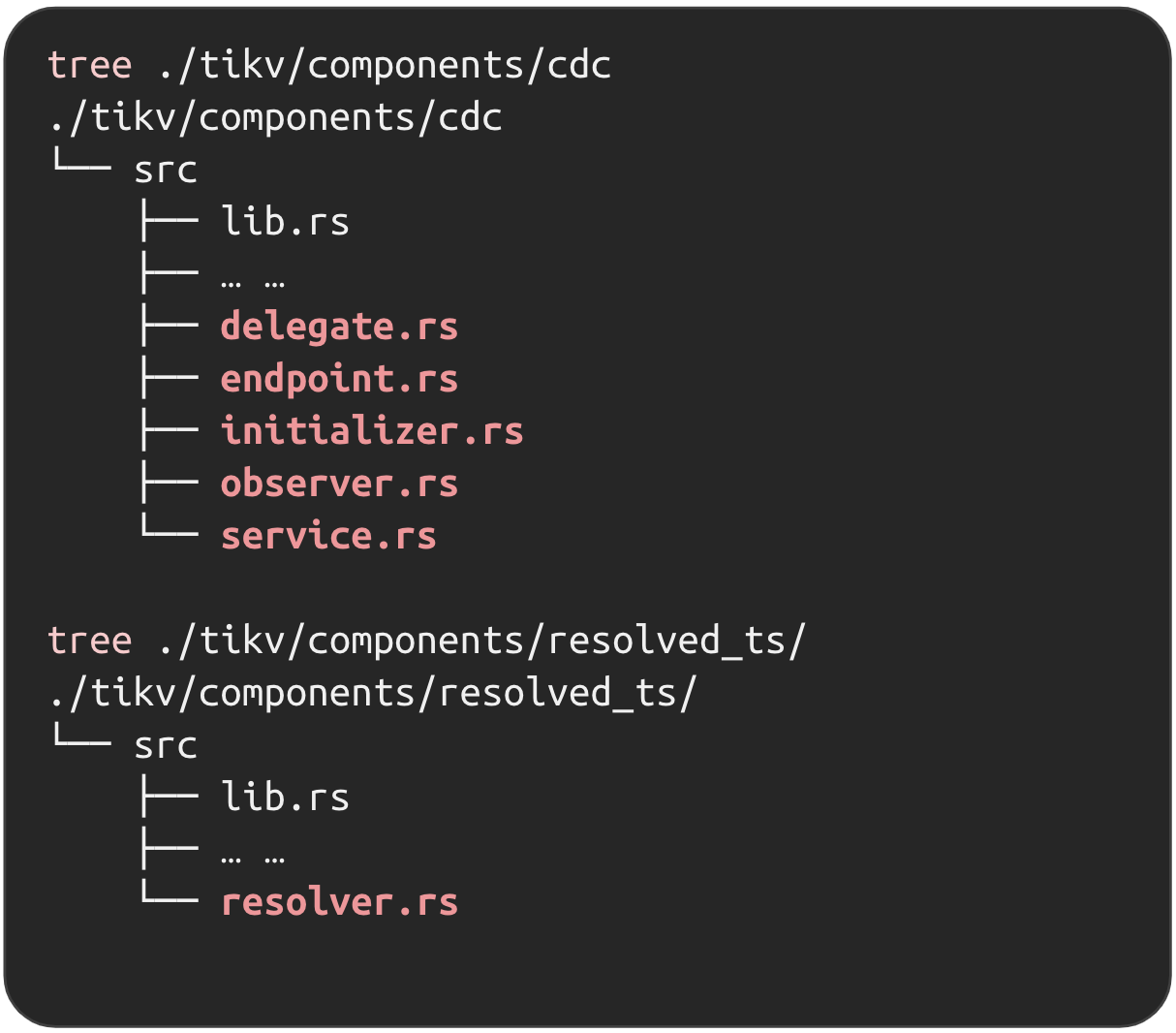 TiCDC 源码阅读（二）TiKV CDC 模块介绍_org.tikv.cdc.cdcclient-CSDN博客
