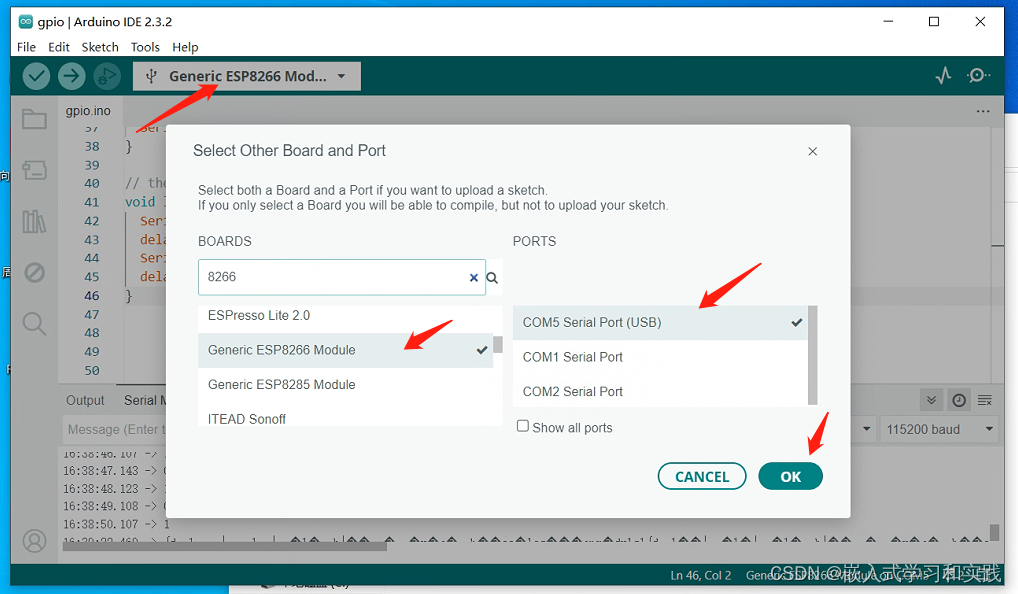 野火esp8266模块开发 基于arduino Ide Csdn博客