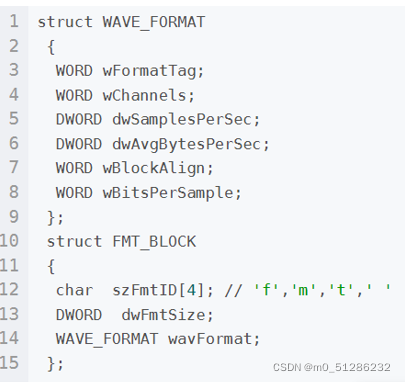 数据压缩|WAV文件格式分析_wav data chunk-CSDN博客