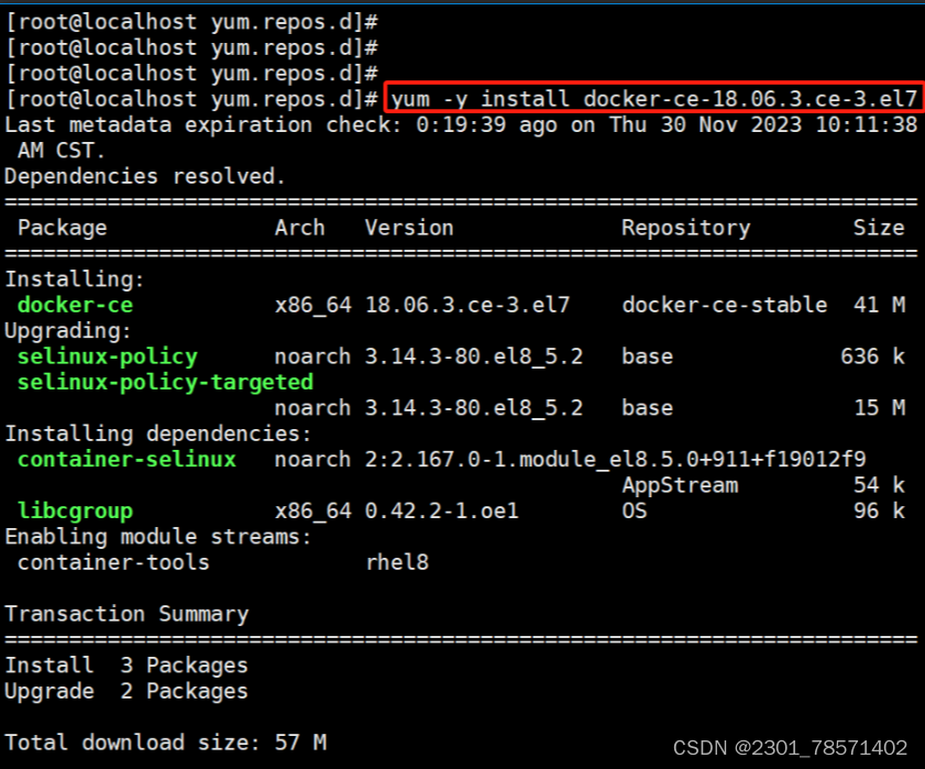 openEule安装docker报错：_error: failed to download metadata for repo 'docke-CSDN博客