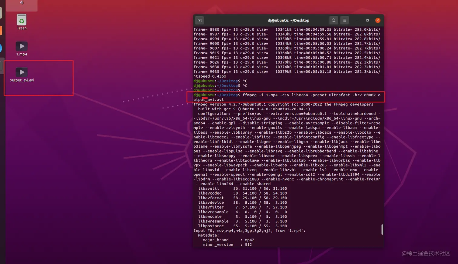 FFmpeg 的使用与Docker安装流媒体服务器_视频格式转换docker-CSDN博客