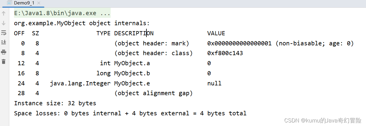 Maven引入JOL依赖同时分析Java对象存储结构_jol maven-CSDN博客