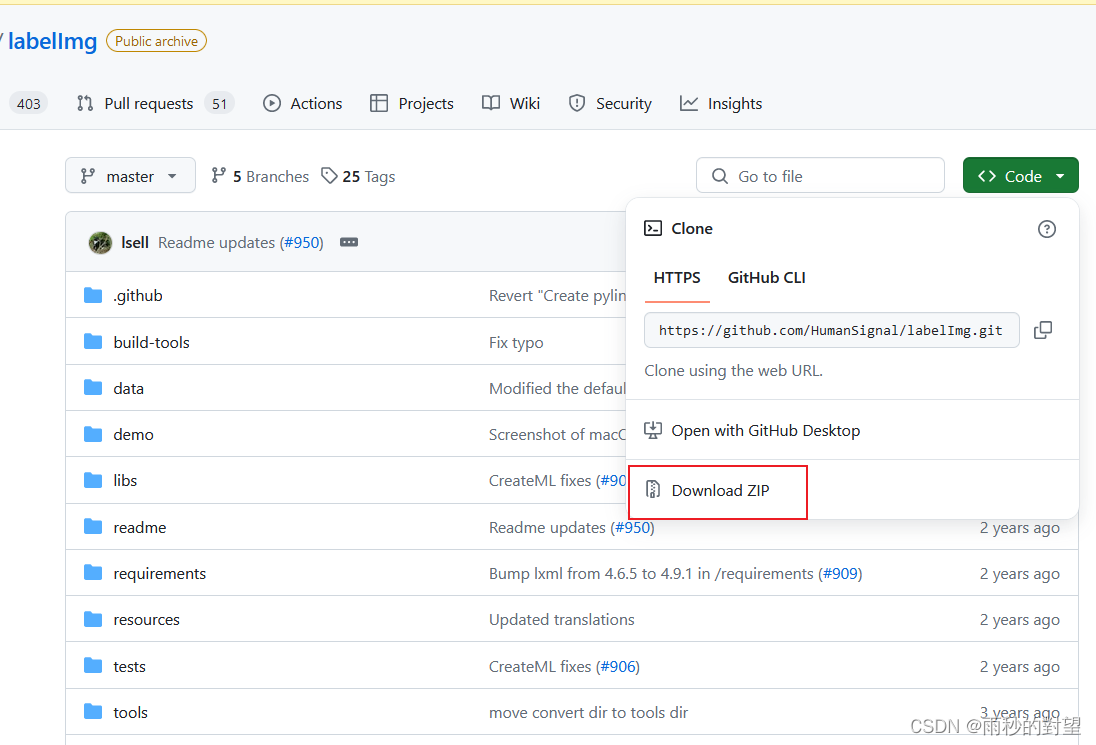 YOLOv5入门（一）利用Labelimg标注自己数据集_labelimg下载-CSDN博客