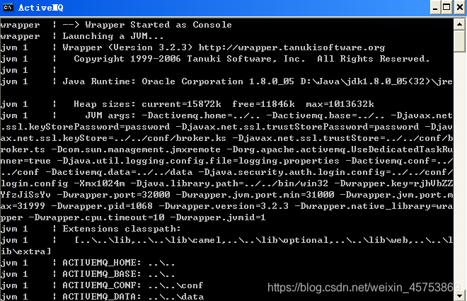 activemq.bat启动报错 Wrapper Stopped_activemq 启动失败报错，找不到日志文件-CSDN博客