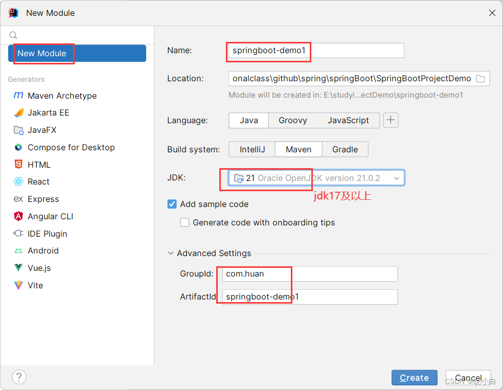 手动创建一个SpringBoot项目_idea pom创建springboot-CSDN博客