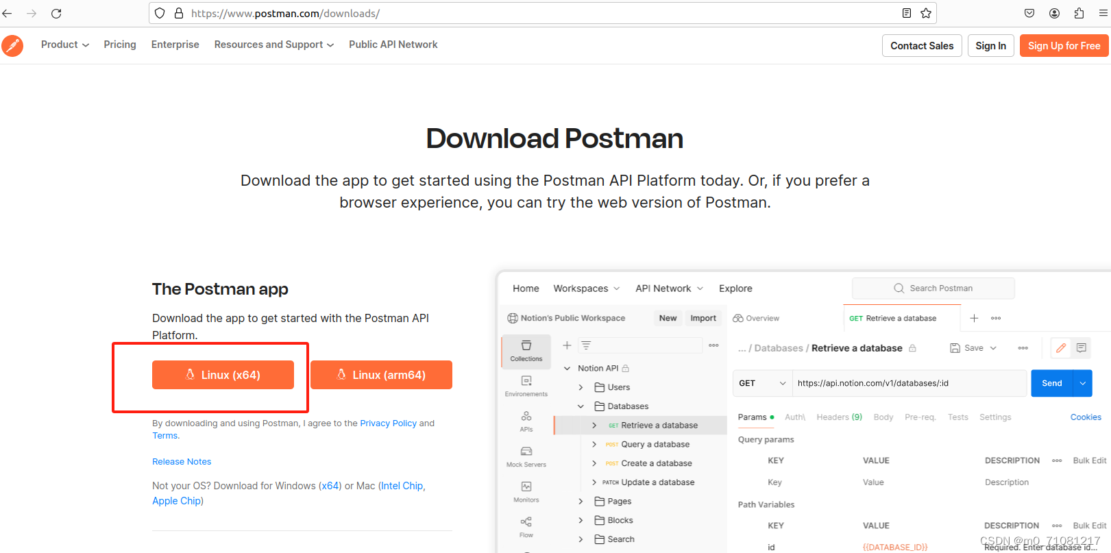 Linux系统（Ubuntu20 ）中安装postman_postman linux-CSDN博客