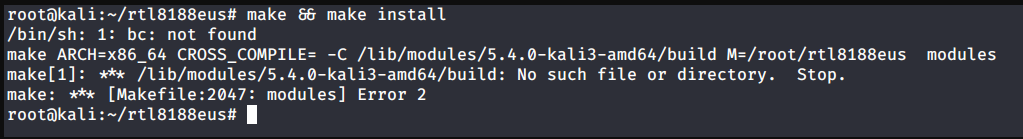 kali2021安装RTL8188GU无线网卡[TL-WN726N]驱动-CSDN博客