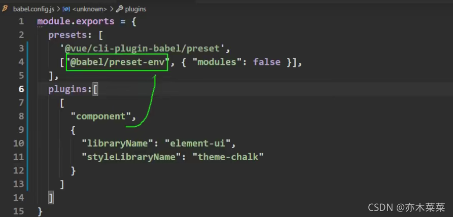element-ui 按需引入解析报错：Plugin/Preset files are not allowed to export objects,only functions._export ...