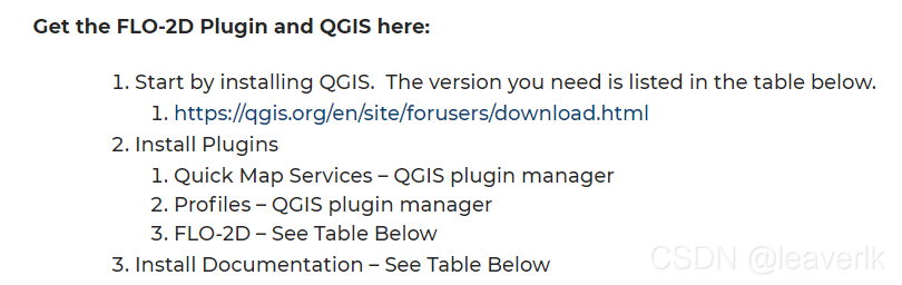 FLO-2D泥石流模拟软件的QGISPlugin安装教程-CSDN博客