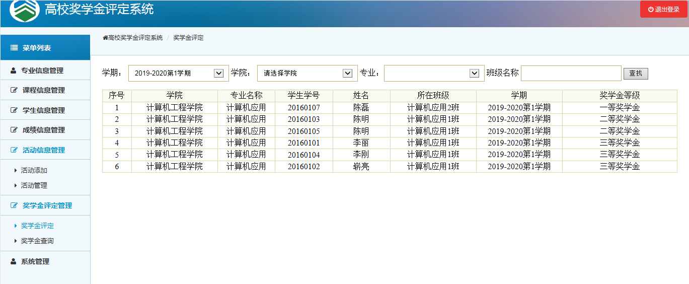 基于java的高校奖学金评定系统的设计与实现 毕业论文任务书开题报告外文翻译及原文答辩ppt项目源码及数据库文件运行说明 Csdn博客