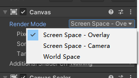 unity | Game界面Canvas模式和相关的相机基础-如何在Game界面上显示两个相机画面_unity canvas显示在屏幕左边 ...