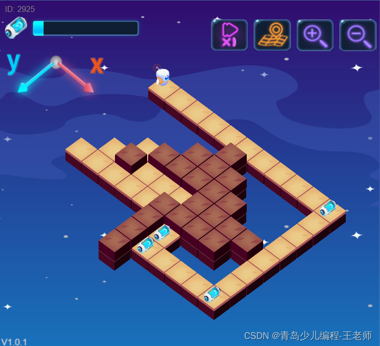 ICode国际青少年编程竞赛- Python-2级训练场-for循环练习2_icode for循环练习2-CSDN博客