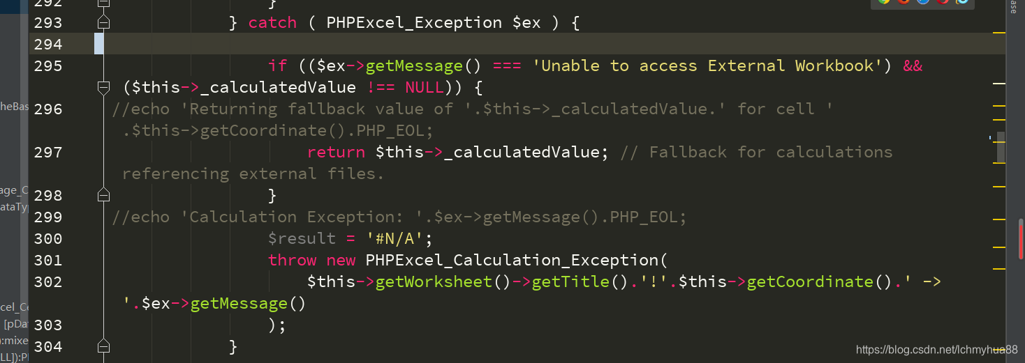 PHPEXCEL 识别公式问题的问题 和解决方案_phpexcel getvalue方法获取到了函数-CSDN博客