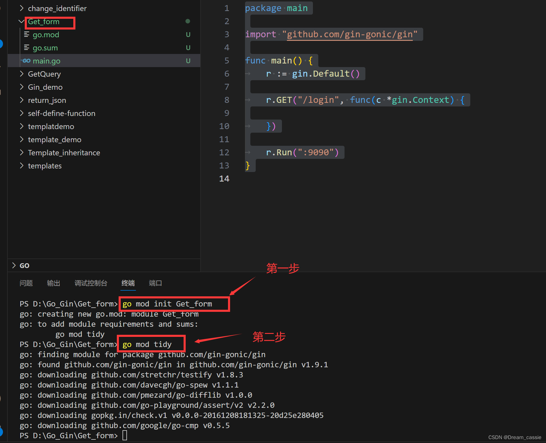 Go导入包github.com/gin-gonic/gin步骤_go导入github-CSDN博客