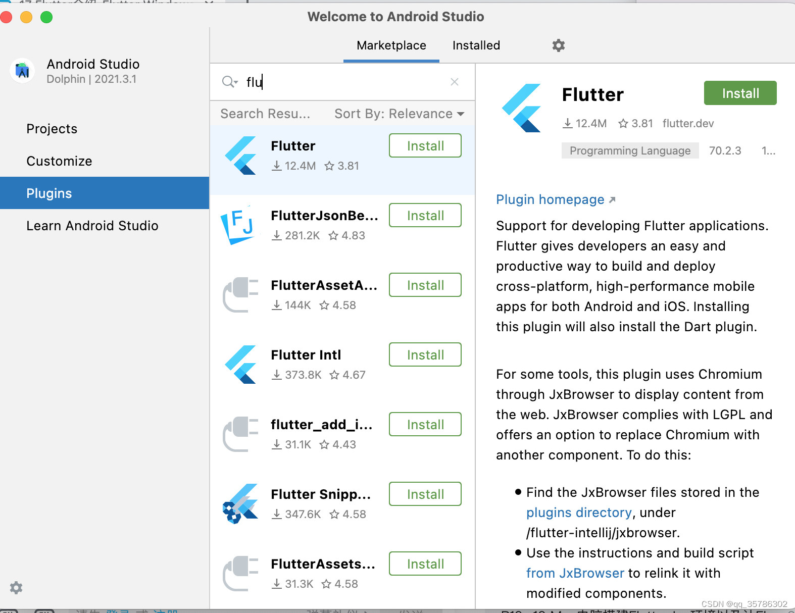 MAC版Android Studio Flutter 环境搭建_mac flutterandroid studio 配置jdk路径-CSDN博客