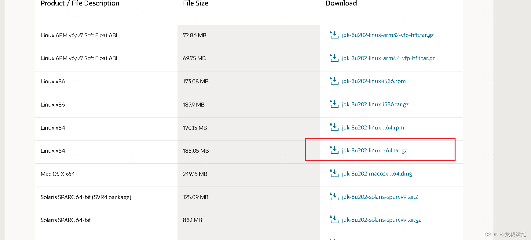 Java运维实战：JDK介绍及安装_jdk 8u202 openjdk-CSDN博客