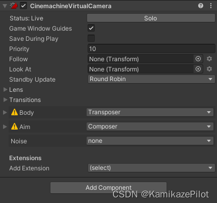 虚拟相机 Cinemachine Virtual Camera_virtualcamera-CSDN博客