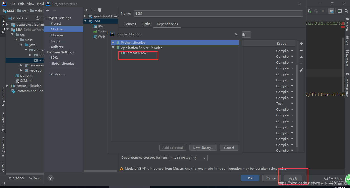 在使用ssm编写web.xml文件时遇到的问题导入DispatcherServlet和CharacterEncodingFilter之后出错问题_ssm项目中,在xml文件中配置的 ...