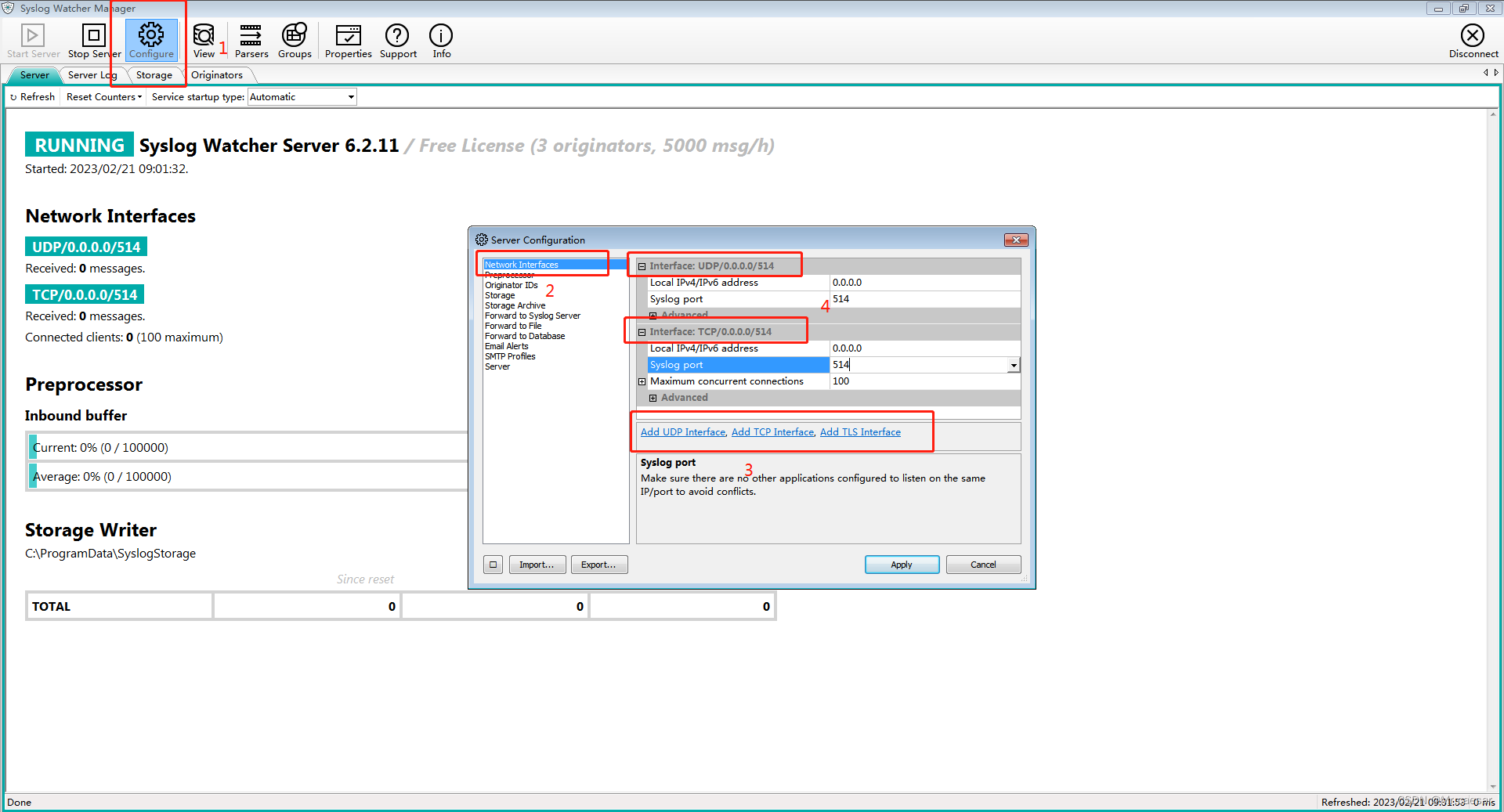 同步syslog日志到服务端_syslog watcher-CSDN博客