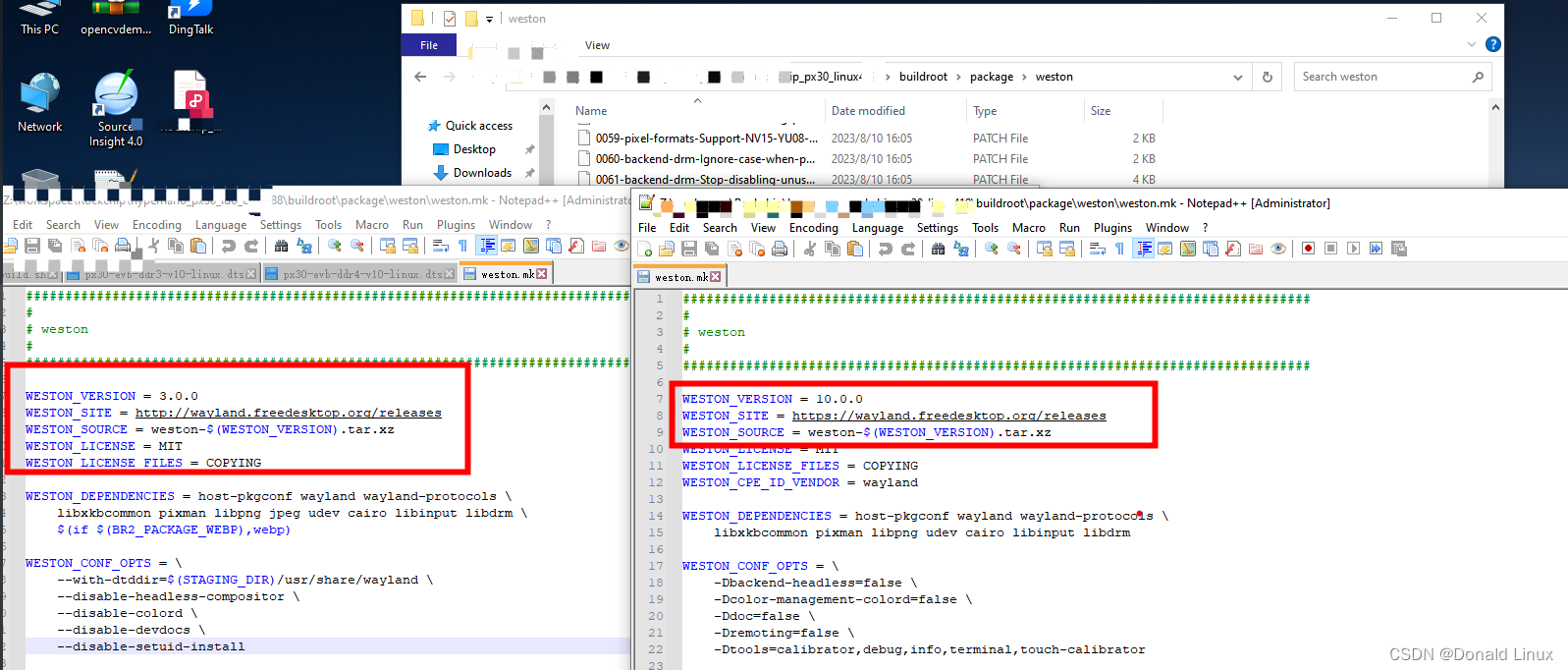 2023-08-18 新版本buildroot linux 通过Weston 修改屏幕显示方向失败，通过这个问题对weston 进行初步的了解 ...