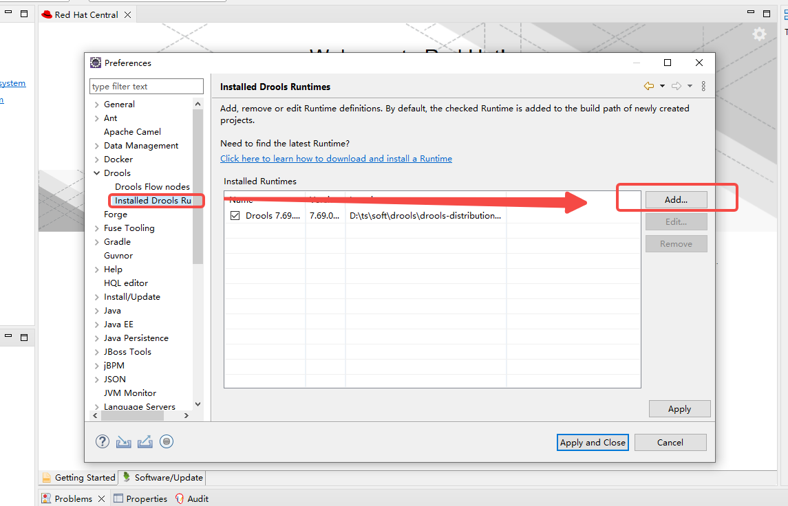 Drools 7.69.0 整合Eclipse：JbossTools与Drools插件安装教程-CSDN博客