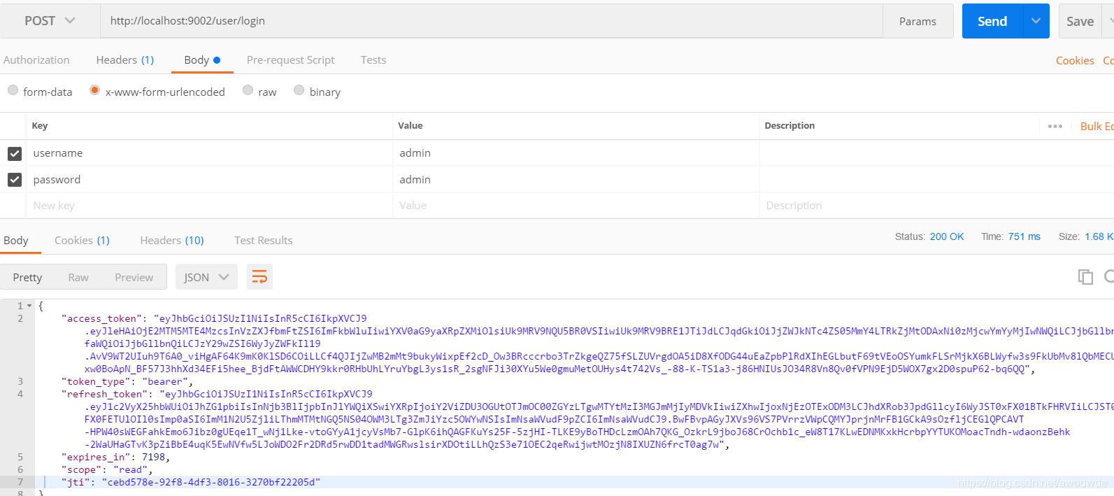 使用Oauth2： 报错 org.springframework.web.client.HttpClientErrorException$Unauthorized: 401 null_网页 ...