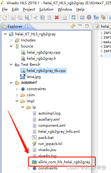 Fpga图像处理hls实现rgb转灰度，提供hls工程和vivado工程源码hls 图像处理 Csdn Csdn博客
