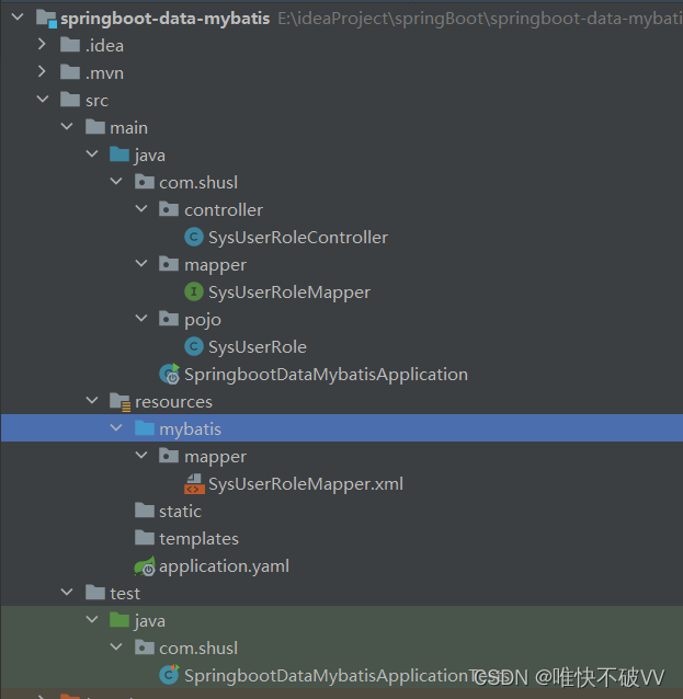 SpringBoot整合MyBatis_springboot 整合mybatis 官方文档-CSDN博客